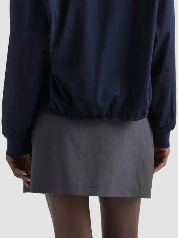 Prada Light Mohair Mini Skirt