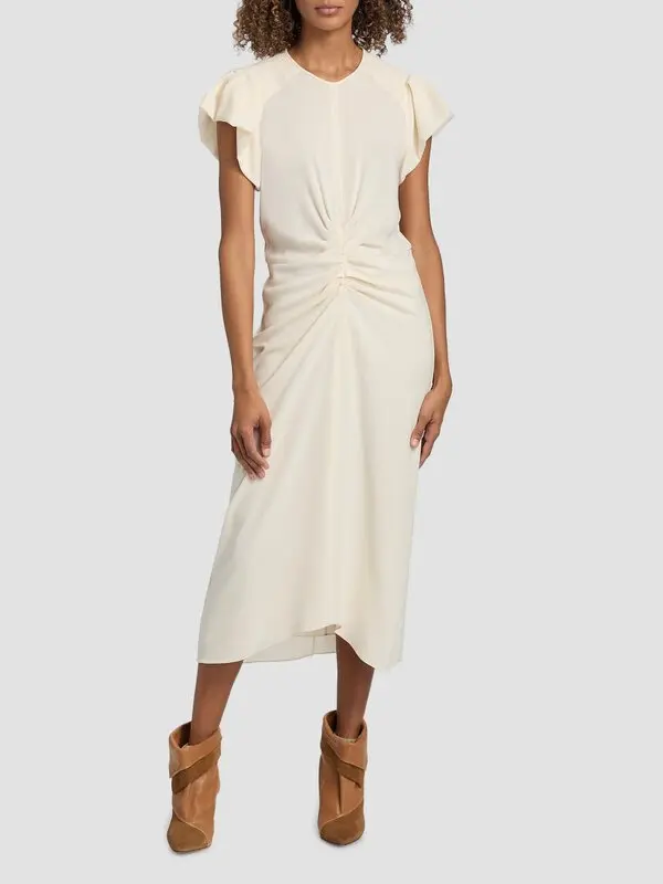 Isabel Marant Étoile Terena Cinched Midi-dress