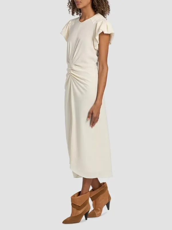 Isabel Marant Étoile Terena Cinched Midi-dress