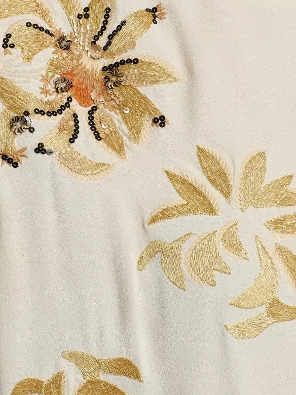 Isabel Marant Étoile Samsha Floral-embroidered Maxi Dress