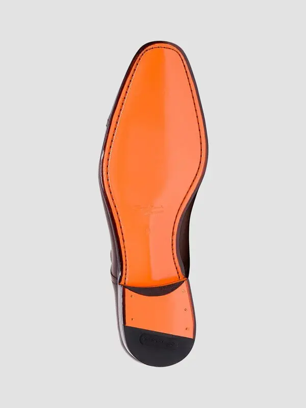 Santoni Adrian Monk-strap Leather Dress Shoes