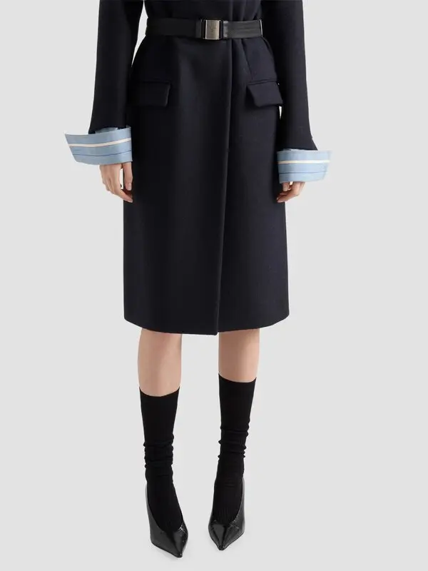 Prada Ayers Leather Pointy Toe Pumps