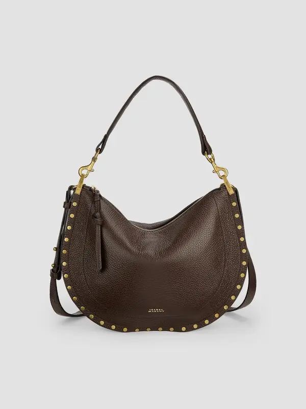 Isabel Marant Étoile Oskan Soft Zip Leather Shoulder Bag