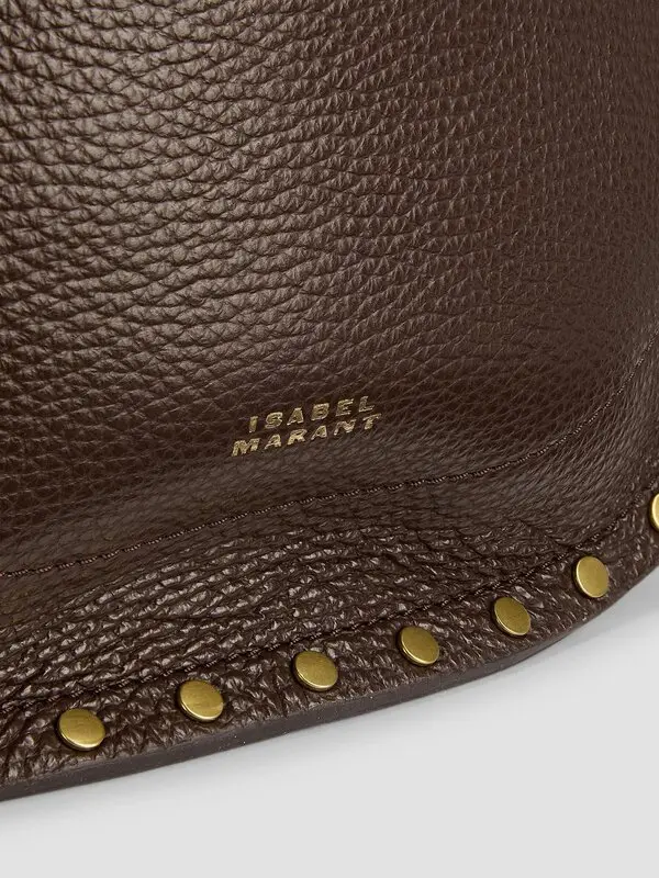 Isabel Marant Étoile Oskan Soft Zip Leather Shoulder Bag