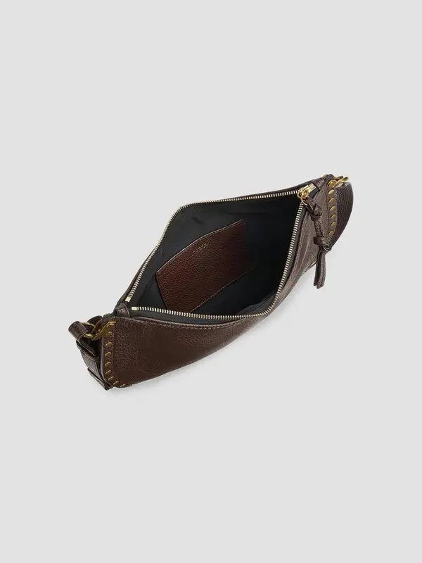 Isabel Marant Étoile Oskan Soft Zip Leather Shoulder Bag