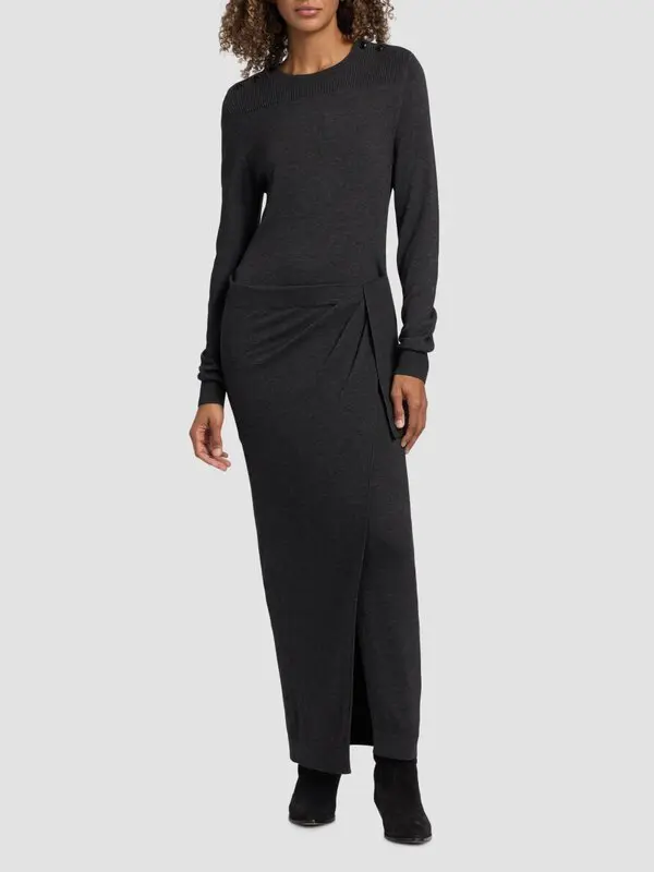 Isabel Marant Étoile Jozira Draped Sweaterdress