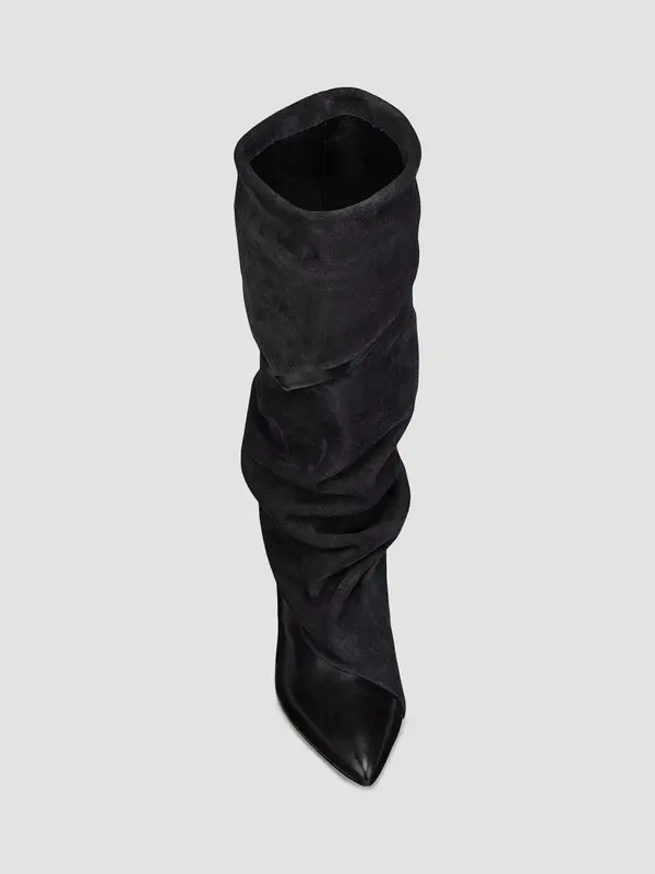 Isabel Marant Étoile Lezra 75mm Slouchy Leather Boots