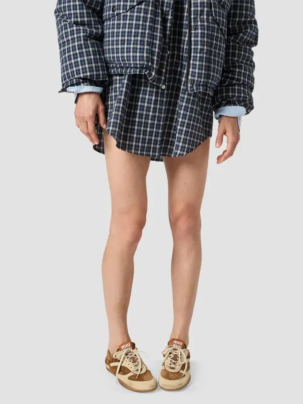 Miu Miu Gymnasium Suede Sneakers