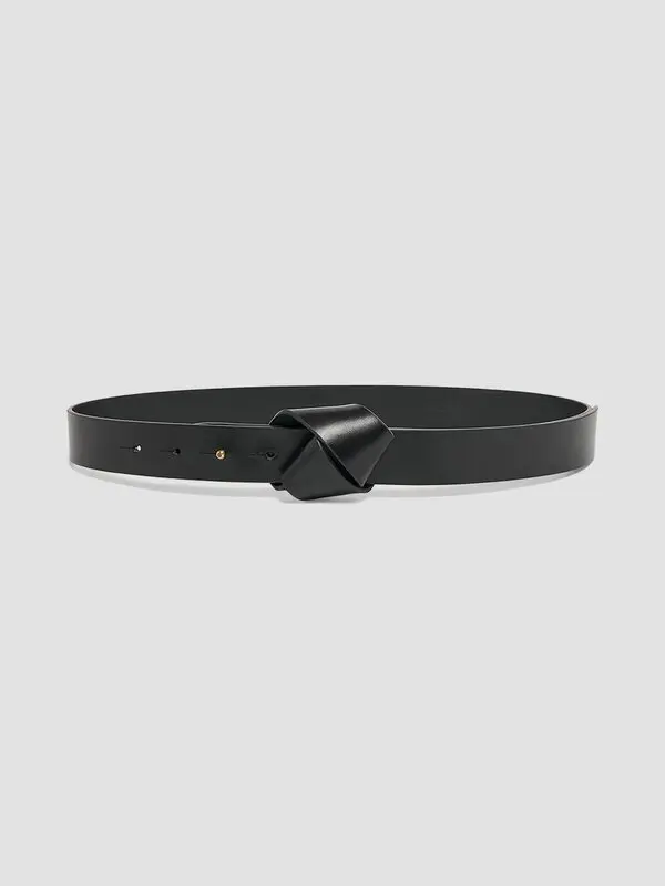 Isabel Marant Étoile Lassio Leather Belt - Black