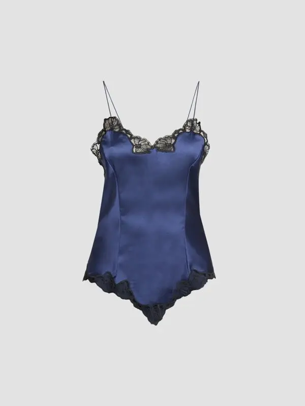 Isabel Marant Étoile Amael Stretch-silk Top - Midnight