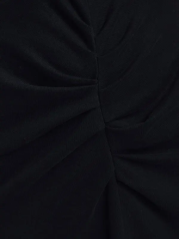 Isabel Marant Étoile Nadra Draped Cotton Maxi Dress