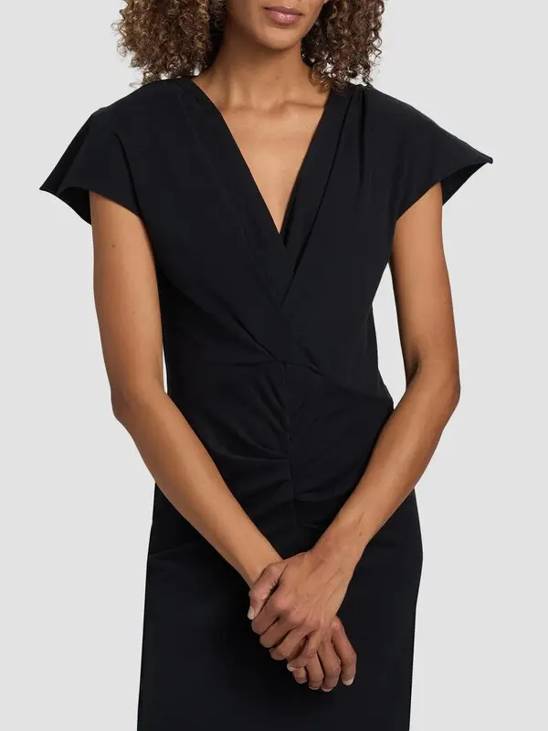 Isabel Marant Étoile Nadra Draped Cotton Maxi Dress