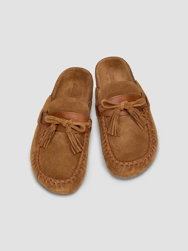 Isabel Marant Étoile Malvin Suede Mules - Cognac