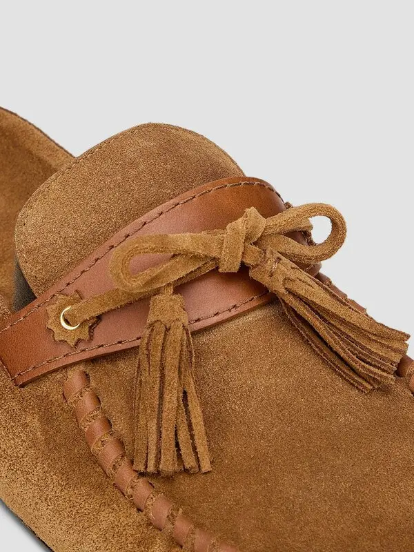 Isabel Marant Étoile Malvin Suede Mules - Cognac