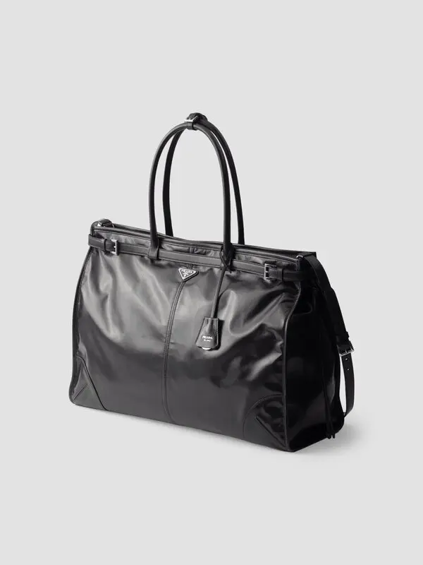 Prada Bonnie Leather Tote Bag