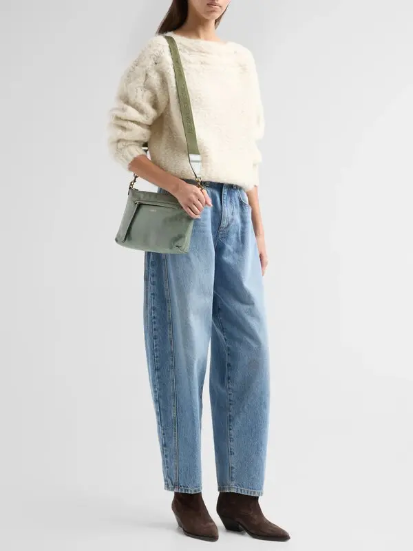 Isabel Marant Étoile Nessah Leather Shoulder Bag