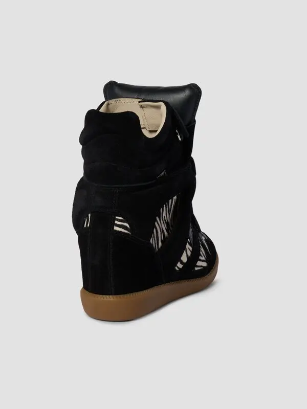 Isabel Marant Étoile Bekett Ring 50mm Suede High-top Sneakers