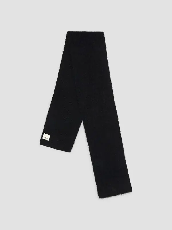 Isabel Marant Étoile Peliz Alpaca-blend Scarf - Black