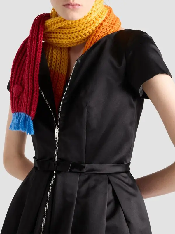 Prada Duchesse Silk Dress