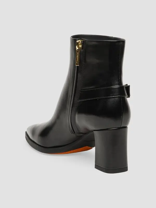Santoni 65mm Leather Ankle Boots