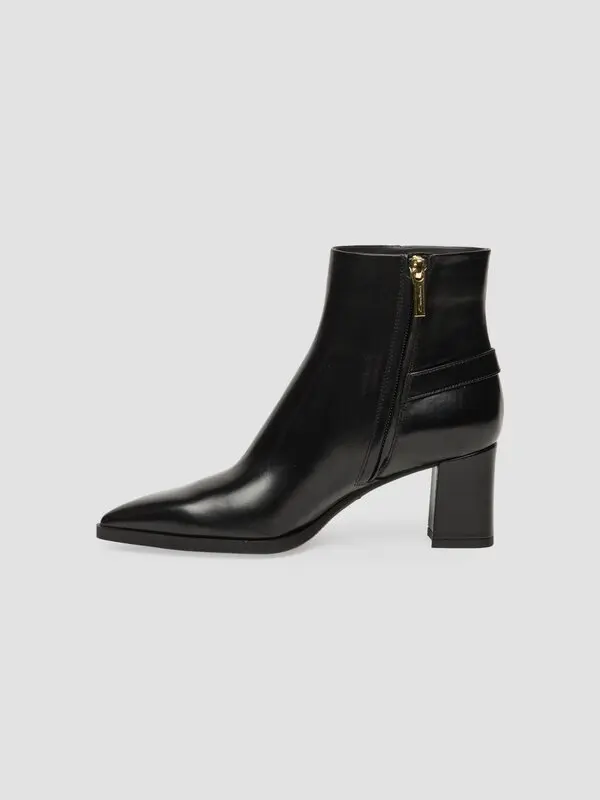 Santoni 65mm Leather Ankle Boots