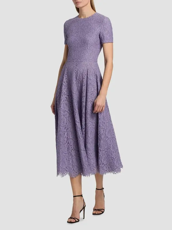 Michael Kors Lace A-line Midi-dress