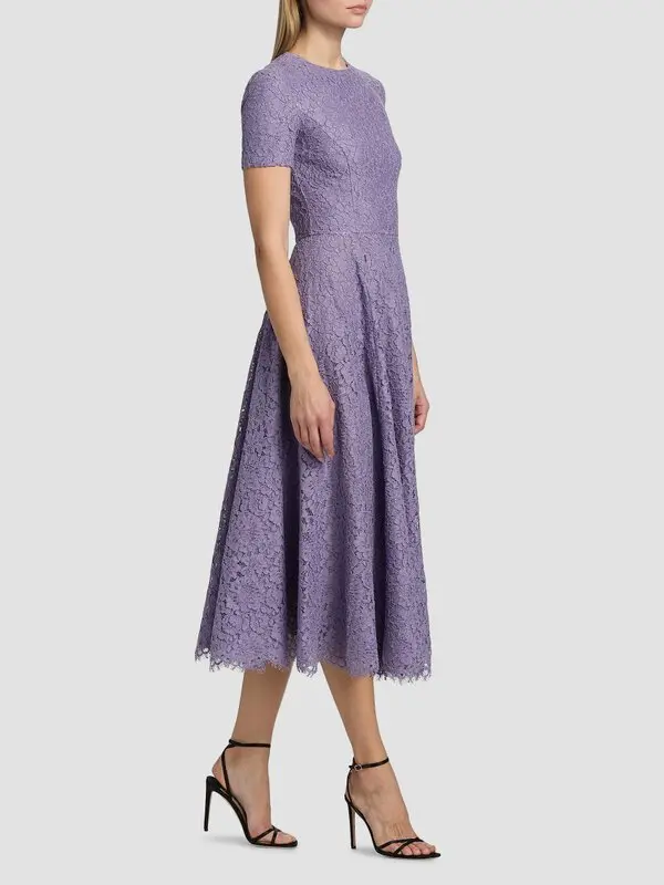 Michael Kors Lace A-line Midi-dress