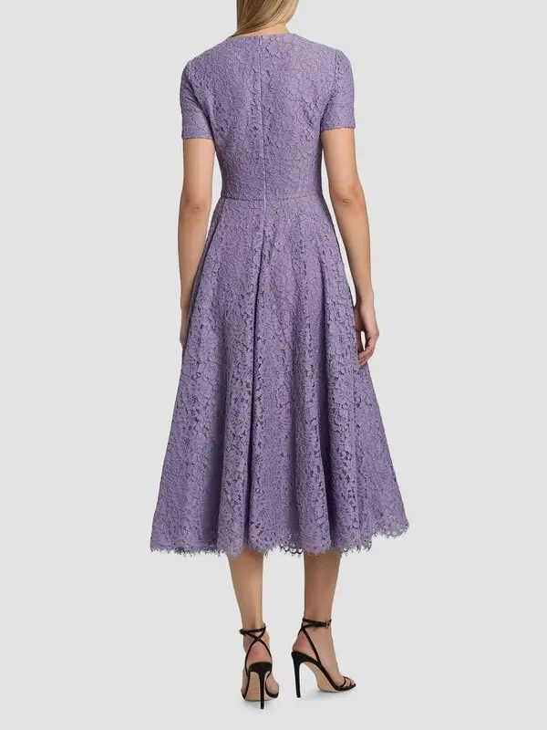 Michael Kors Lace A-line Midi-dress