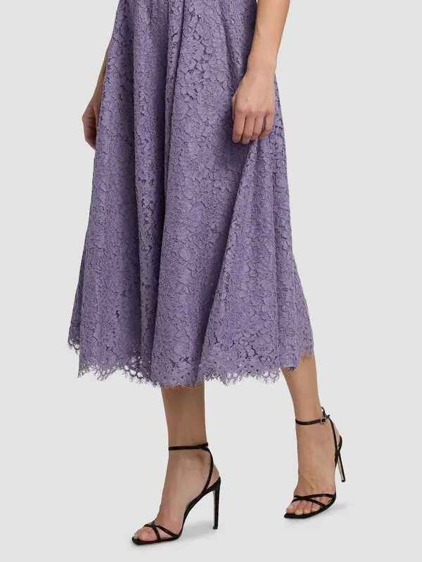 Michael Kors Lace A-line Midi-dress