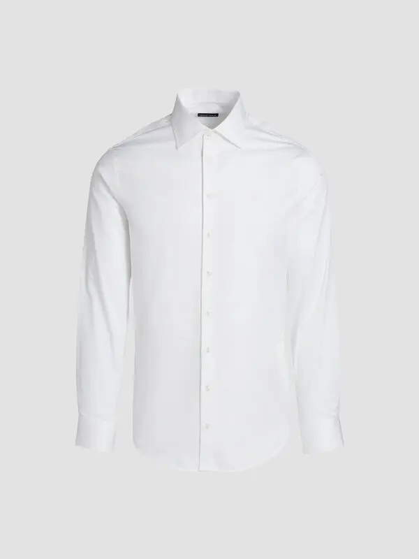Giorgio Armani Cotton Long-sleeve Dress Shirt