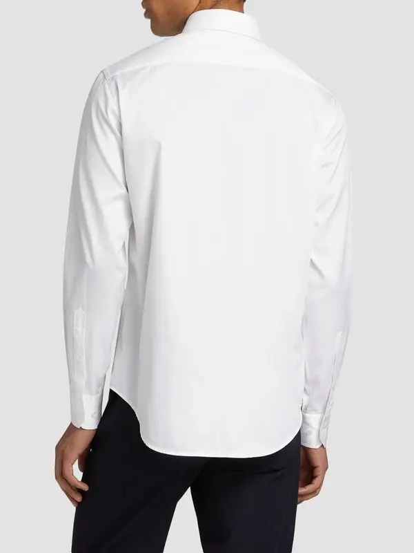 Giorgio Armani Cotton Long-sleeve Dress Shirt