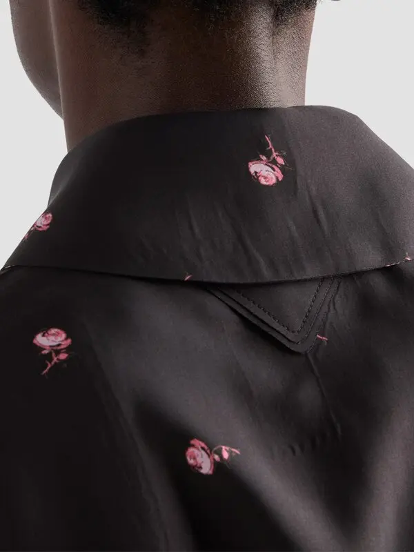 Prada Washed Silk Shirt