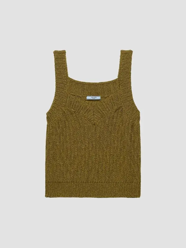 Prada Wool And Alpaca Top