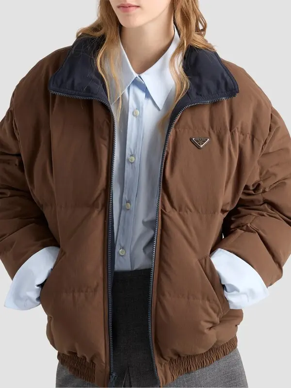 Prada Reversible Re-nylon Down Jacket
