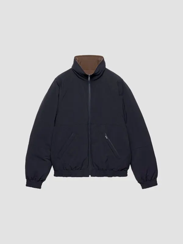 Prada Reversible Nylon Down Jacket - Blue