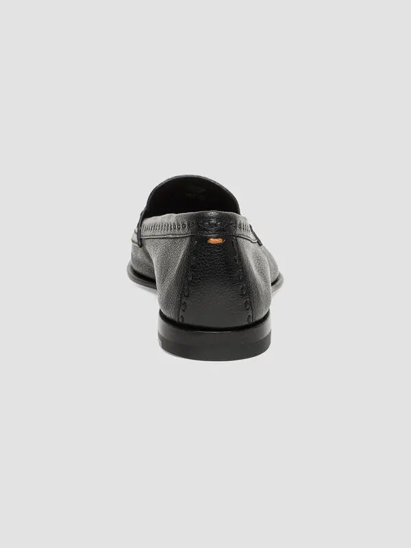 Santoni Marlene Leather Penny Loafers