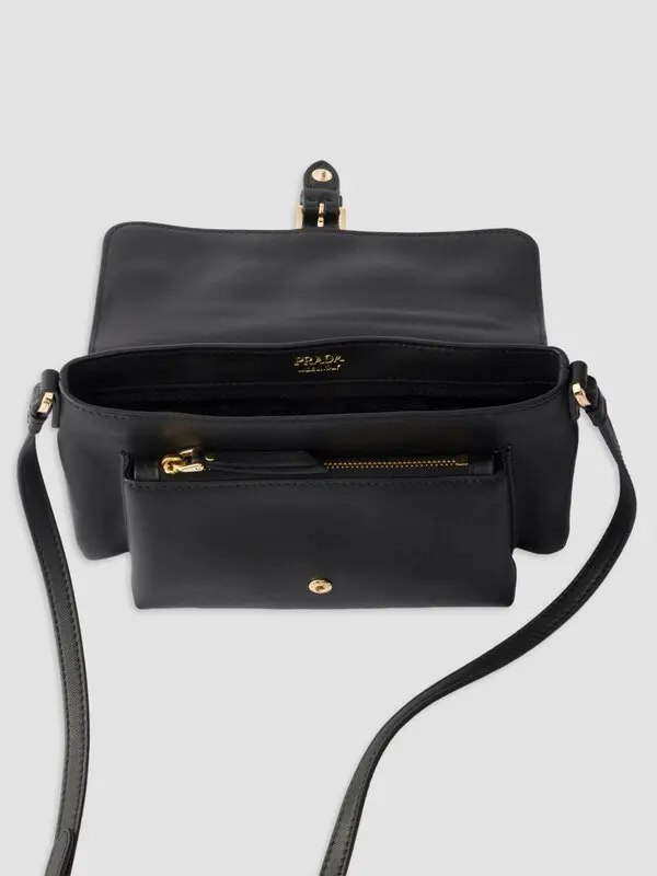 Prada Nappa Leather Smartphone Holder - Black