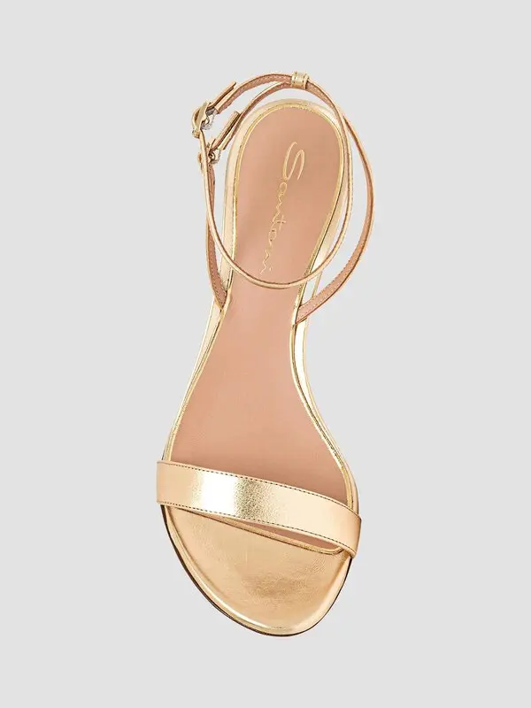 Santoni 40mm Patent Leather Sandals