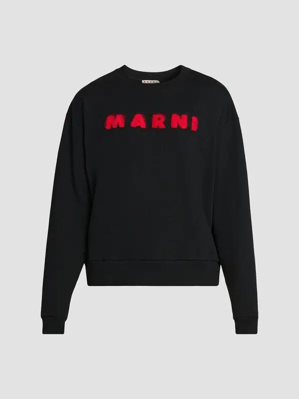 Marni Logo Crewneck Sweatshirt