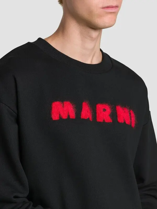 Marni Logo Crewneck Sweatshirt