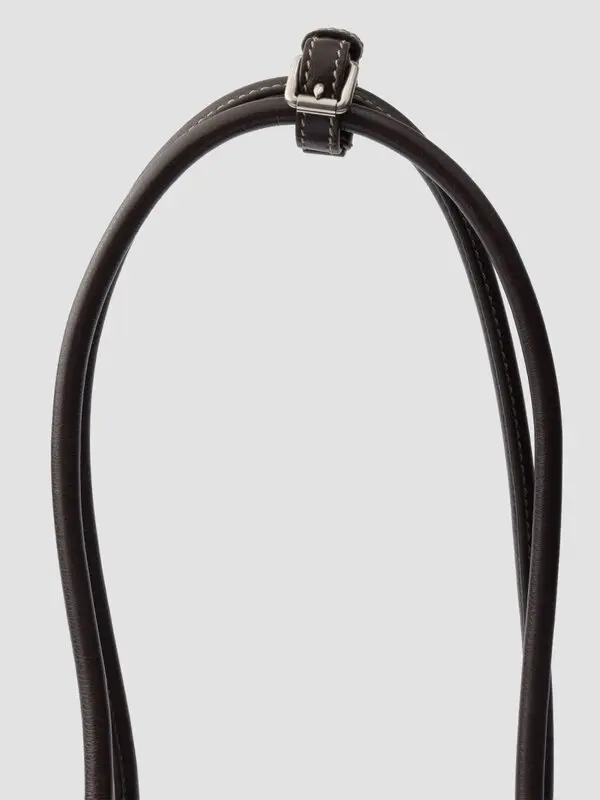 Prada Bonnie Medium Corduroy And Leather Top Handle Bag
