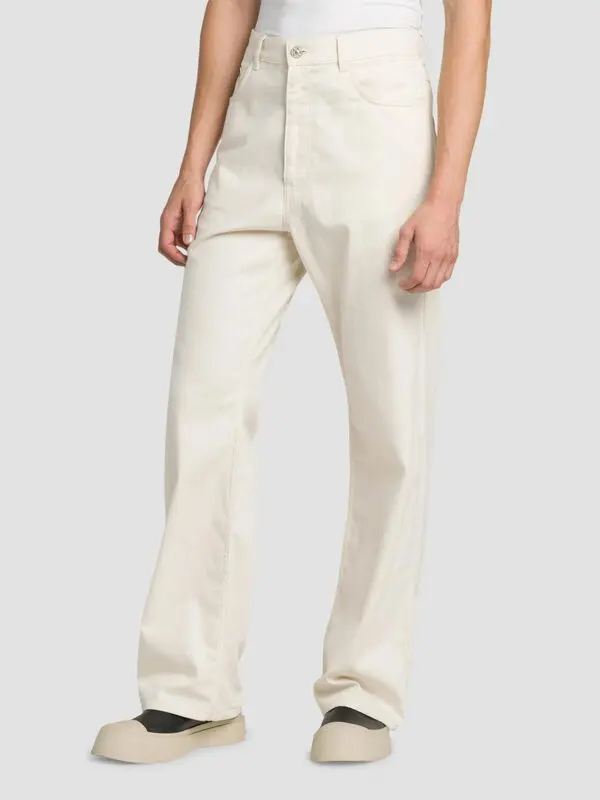 Marni Lightweight Denim Wide-leg Trousers