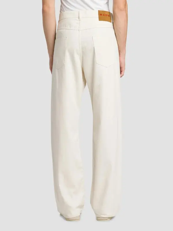 Marni Lightweight Denim Wide-leg Trousers