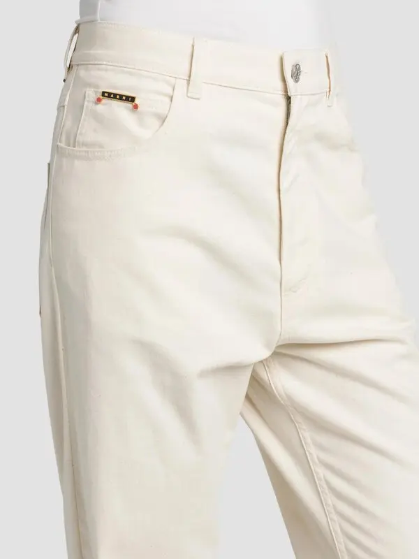Marni Lightweight Denim Wide-leg Trousers