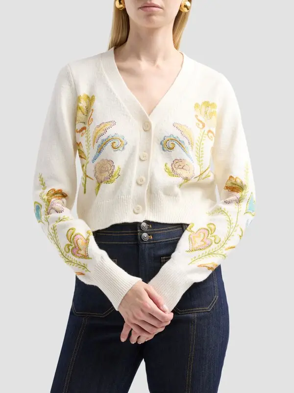 Cinq À Sept Nikko Cotton Heirloom Cardigan