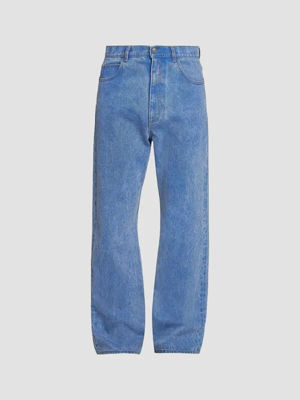 Marni Denim Wide-leg Trousers