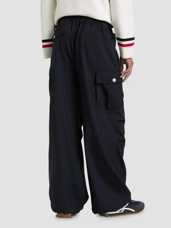 Marni Tropical Wool Cargo Pants
