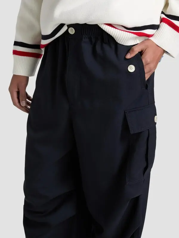 Marni Tropical Wool Cargo Pants