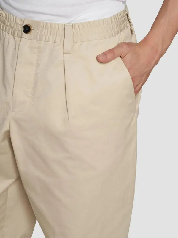 Marni Cotton Gabardine Crop Trousers