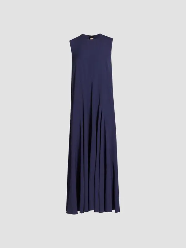Marni Sleeveless Silk-blend Midi-dress